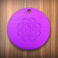 Nikola Tesla Purple Energy Large Disc. Positive Energy – Purpleplates.com
