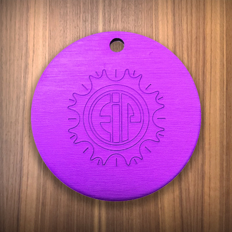 Nikola Tesla Purple Energy Large Disc. Positive Energy – Purpleplates.com