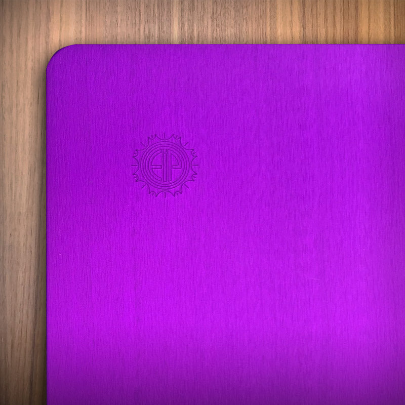 Large Tesla Purple Energy Plate. Inspired by Nikola Tesla ...